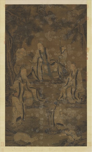 元人三清圖 軸 - 故宮